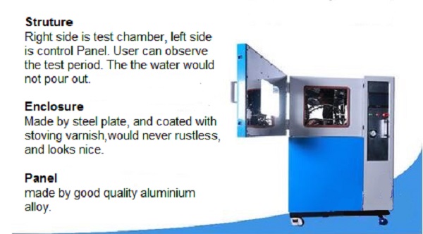 Durable Splashproof IP Testing Equipment Box Type For Water Recyling ...