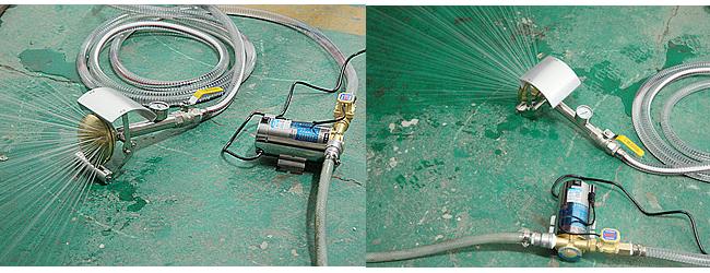 Hand Held Water Spray Nozzle , Ingress Protection Test Equipment IPX3 ...