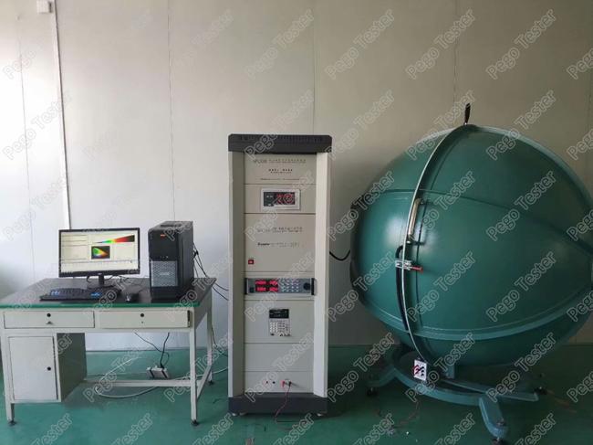 Luminaire Integrating Sphere Spectrophotometer 380nm-780nm Visible ...