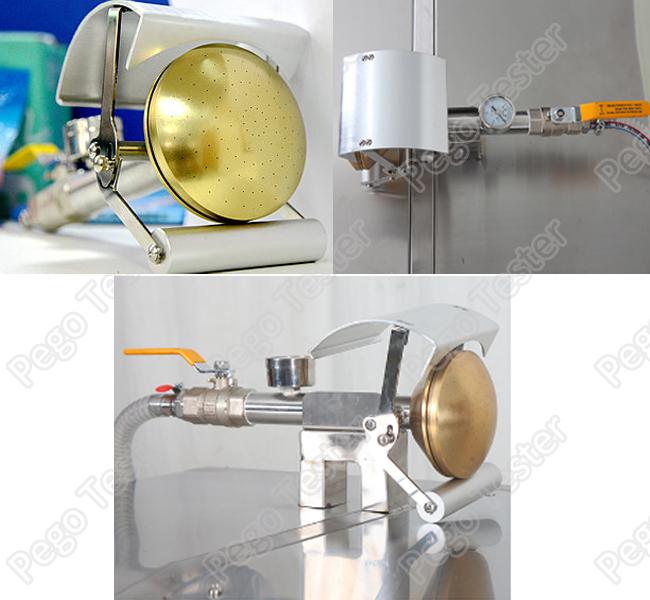 IEC60529 Brass Spray Nozzle Hand-Held Device IP Testing Equipment