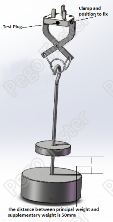 Mechanical SUS304 Withdrawal Force Testing Equipment IEC60884-1