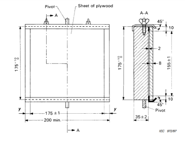 IK Mechanical Impact Test Apparatus IK01 - IK10 Pendulum Steel Hammer ...