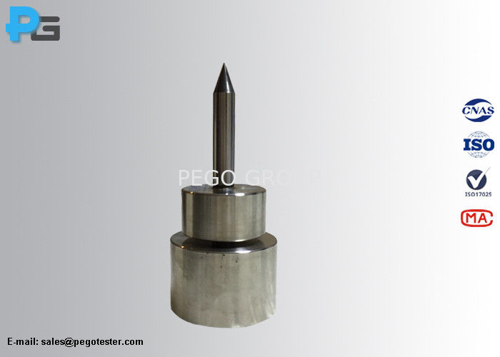 Hardened Steel Test Pin with Tip Radius R0.25 30N Force Conforms To ...