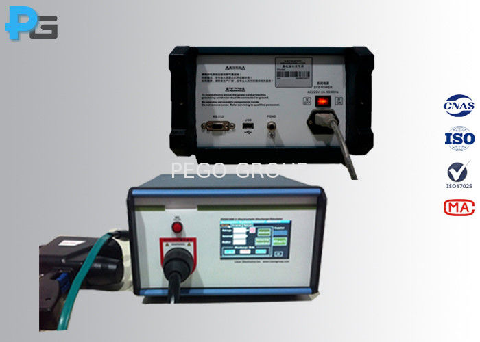 ESD Gun Simulator EMC Test Equipment 330Ω Discharge Resistance Fully ...