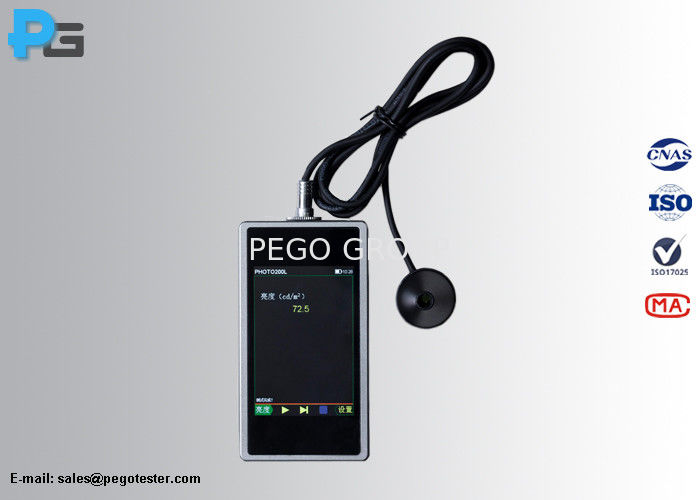 Luminous Intensity Light Meter Led Lamp Tester 00.1~5000cd/M2 ...