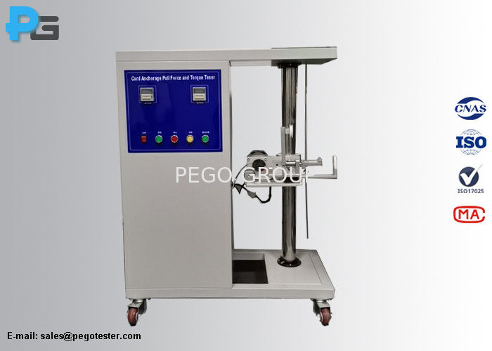 Clause 25.15 Electrical Test Instruments Power Cord Anchorage Pull ...