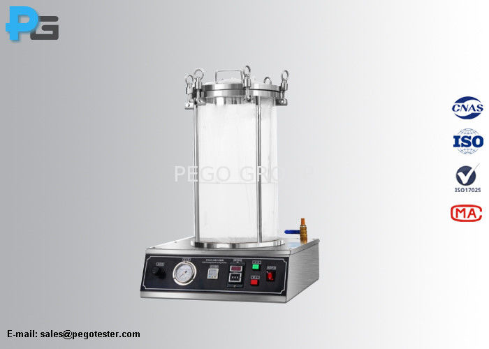 High Pressure Leak Testing Machine Water Tank For IPX8 Testing And ...