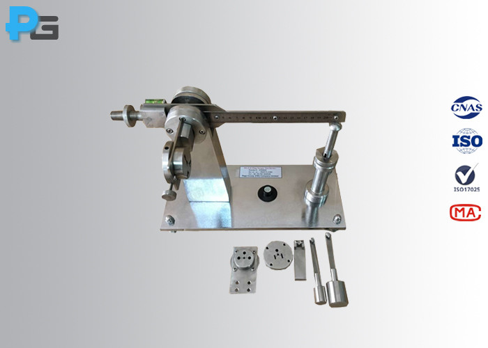 IEC60065 Plug Socket Tester , Direct Plug In Equipment 0-200 Mm Force Arm