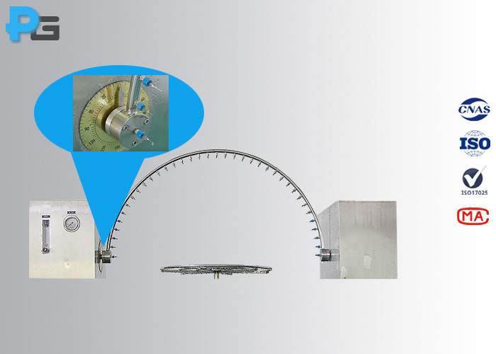 Frame Type IP Testing Equipment Oscillating Tube Radius R200 To R1200